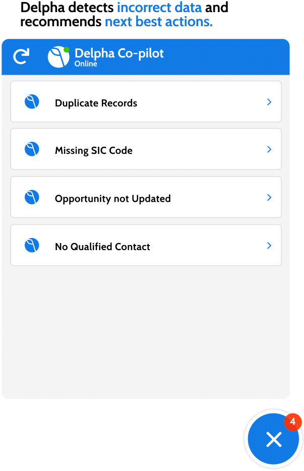 Delpha - AI app to improve data quality and productivity